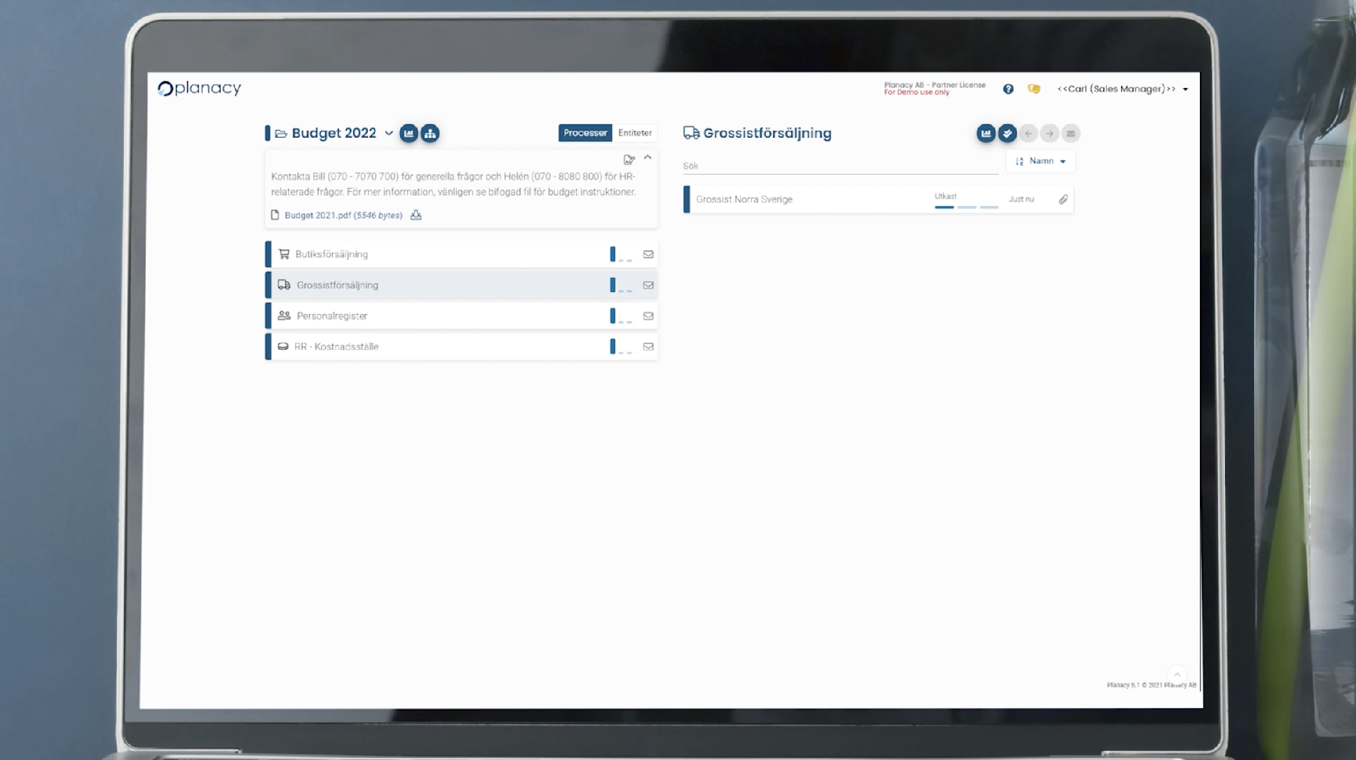 Planacy On-demand demo